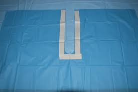 U Split Disposable Surgical Drapes Sterile Medical U Drapes Surgery ...